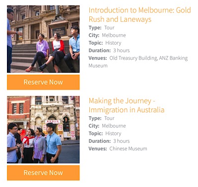 2019 Melbourne Context Travel tours – Sophie Couchman